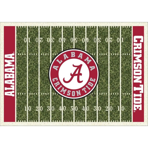 Alabama University Football Field Rug - Fan Rugs