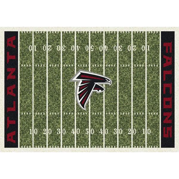 Atlanta Falcons NFL Football Field Rug - Fan Rugs