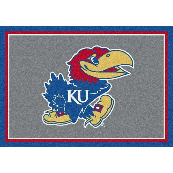 Kansas University Team Spirit Rug - Fan Rugs