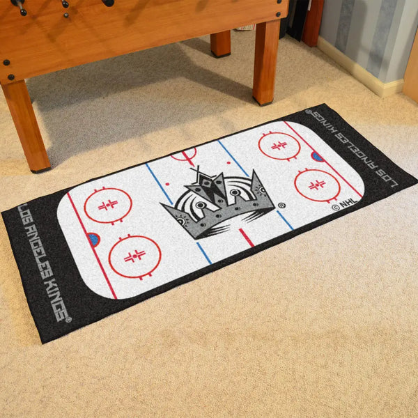 Los Angeles Kings Rink Runner - Fan Rugs