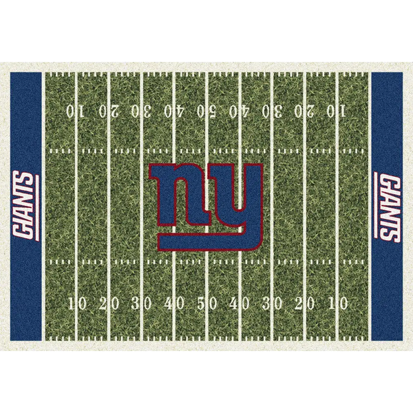 New York Giants NFL Football Field Rug - Fan Rugs